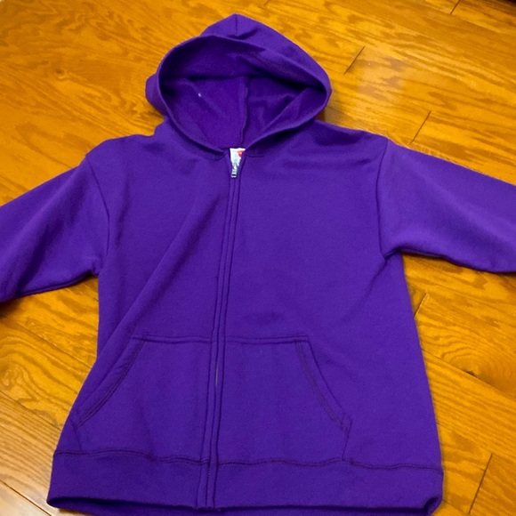 Shirts & Tops | Purple Zip Up Hoodie | Poshmark